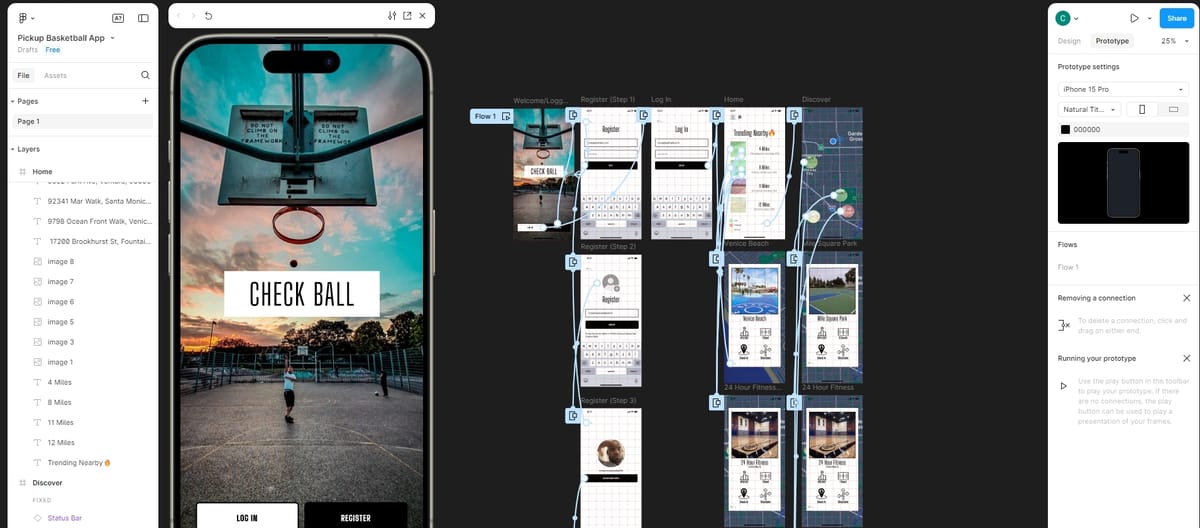 "Check Ball", A Mobile Application Prototype (UI/UX Design)